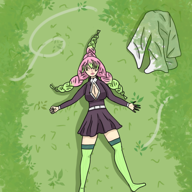 mitsuri and some summer breeze - ibisPaint