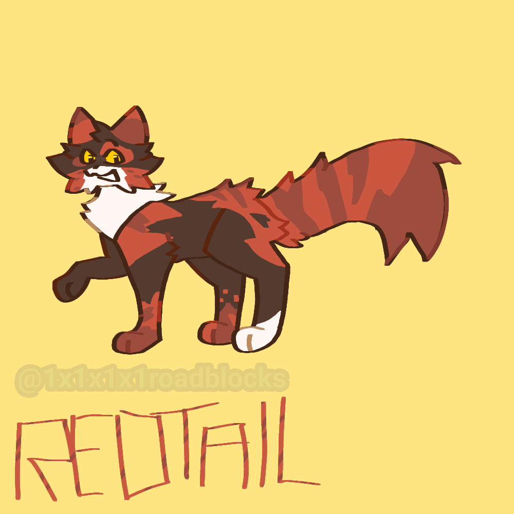 Redtail (Warrior cats) - ibisPaint