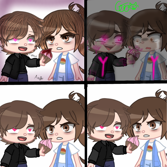 Yandere anjia cupcake collab - ibisPaint