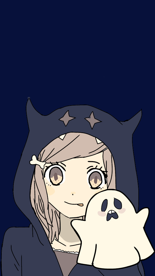 Ghosts have friends too - ibisPaint