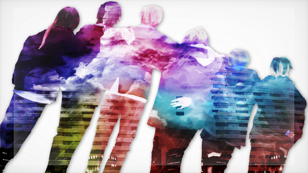 Irregular Dice Happy 3rd Anniversary - ibisPaint