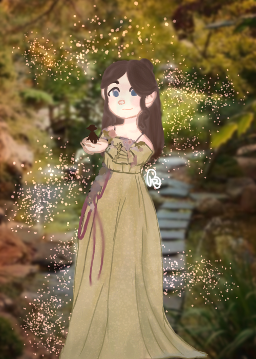 The Secrets lay in the Garden - ibisPaint