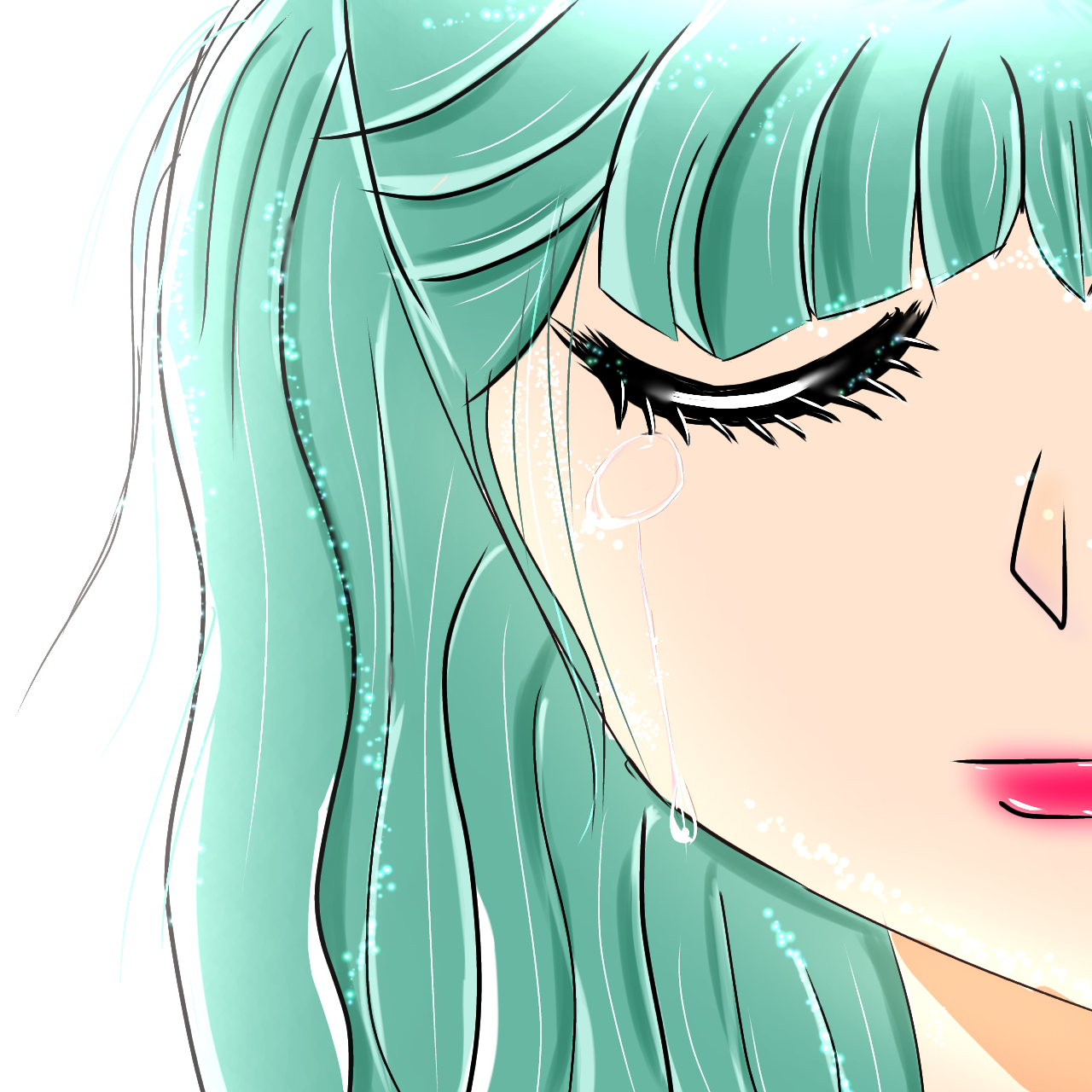mint girl - ibisPaint