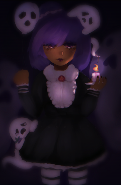 Blackberry cookie - ibisPaint