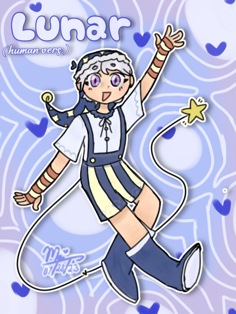 Lunar fanart (S.A.M.S.) - ibisPaint