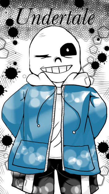 Undertale Sans - ibisPaint