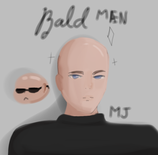 bald men...maybe wip - ibisPaint