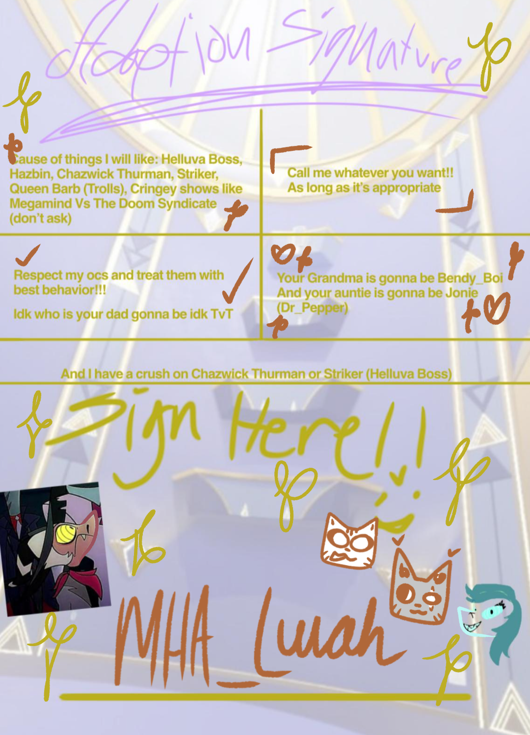 Adoption Papers - ibisPaint