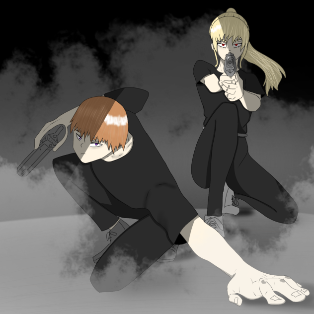 Ari and Cyrus - ibisPaint