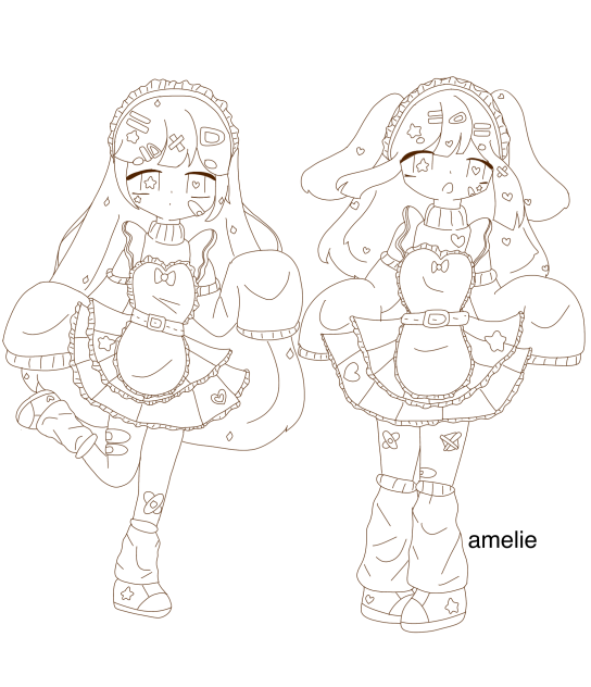 2 girls colour! - ibisPaint