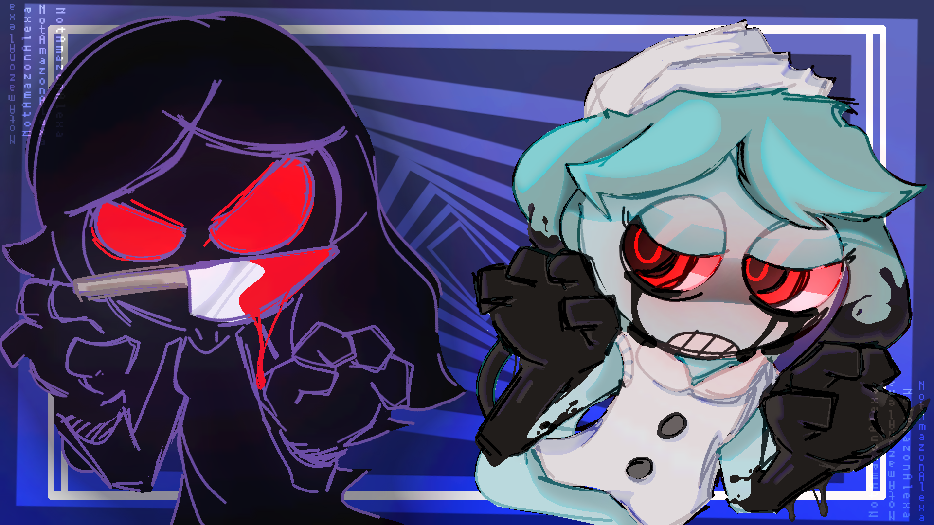 Ghost Duo - ibisPaint