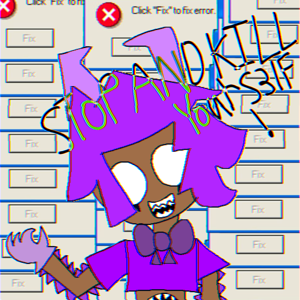 STOP AND KILL YOURS3LF ! - ibisPaint