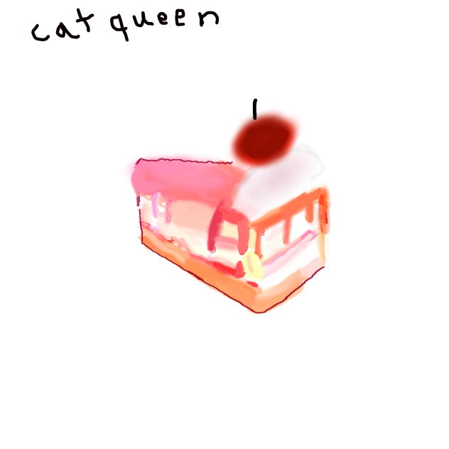strawberry cake - ibisPaint