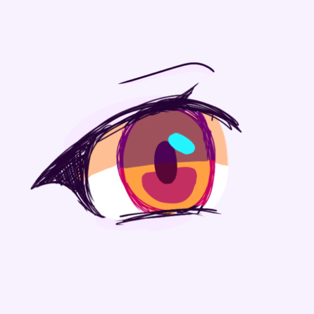 Eye animation - ibisPaint