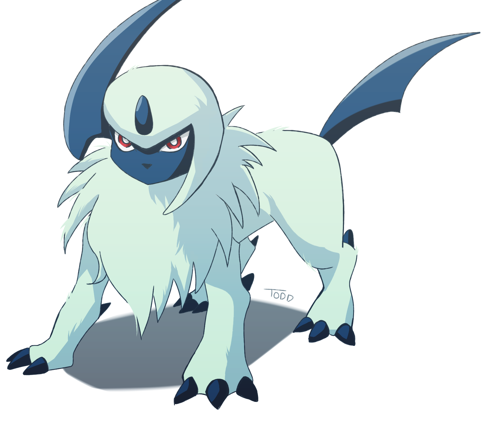 absol pokemon - ibisPaint