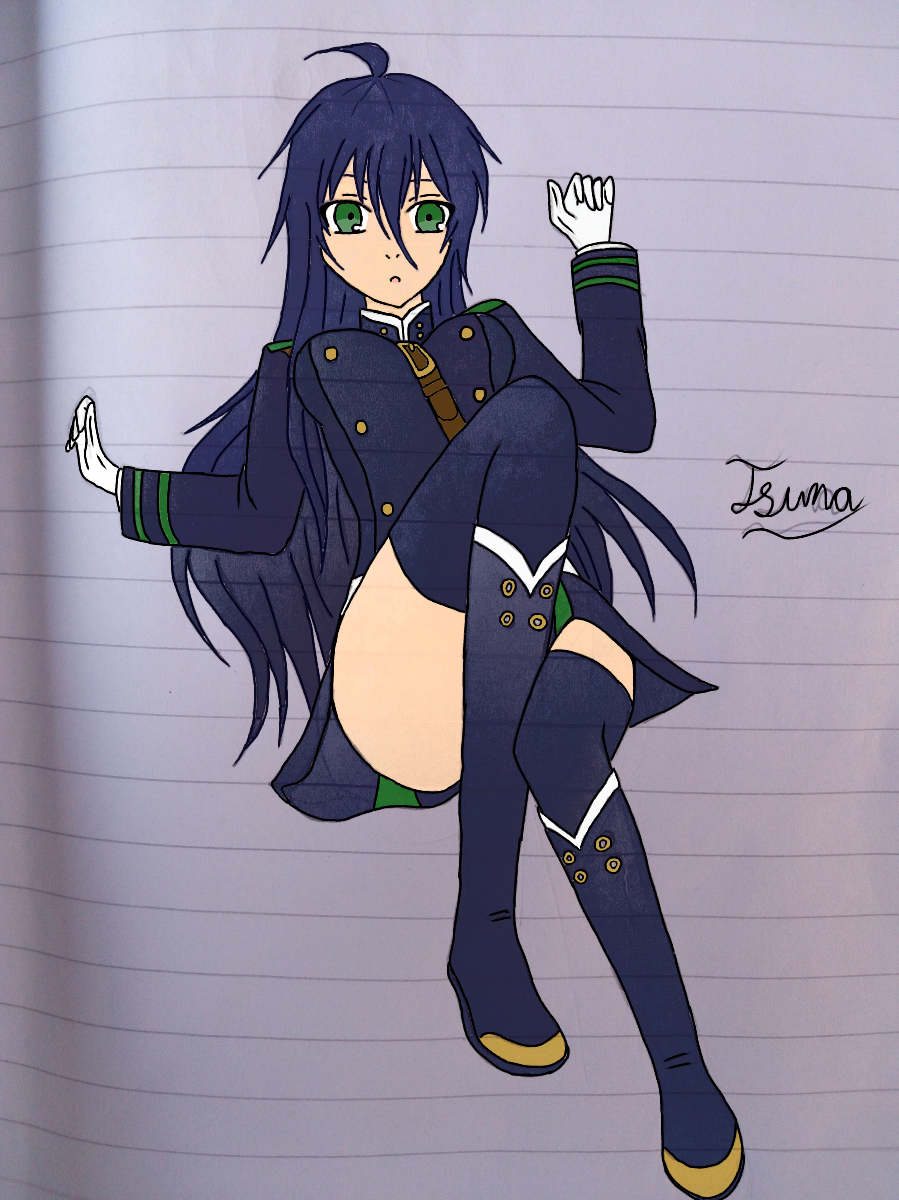 Hyakuya Yuichiro (Female) - ibisPaint