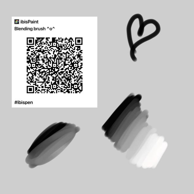 Blending brush I made! ^o^ - ibisPaint