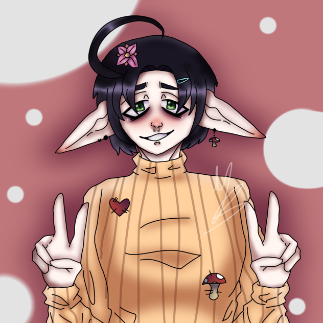 Mushroom elf - ibisPaint