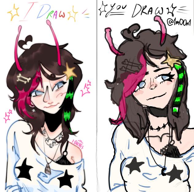 Star girl collab - ibisPaint