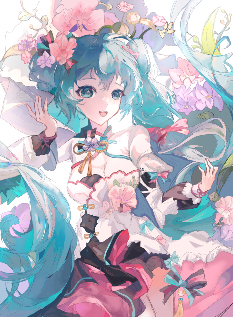 Flower miku - ibisPaint