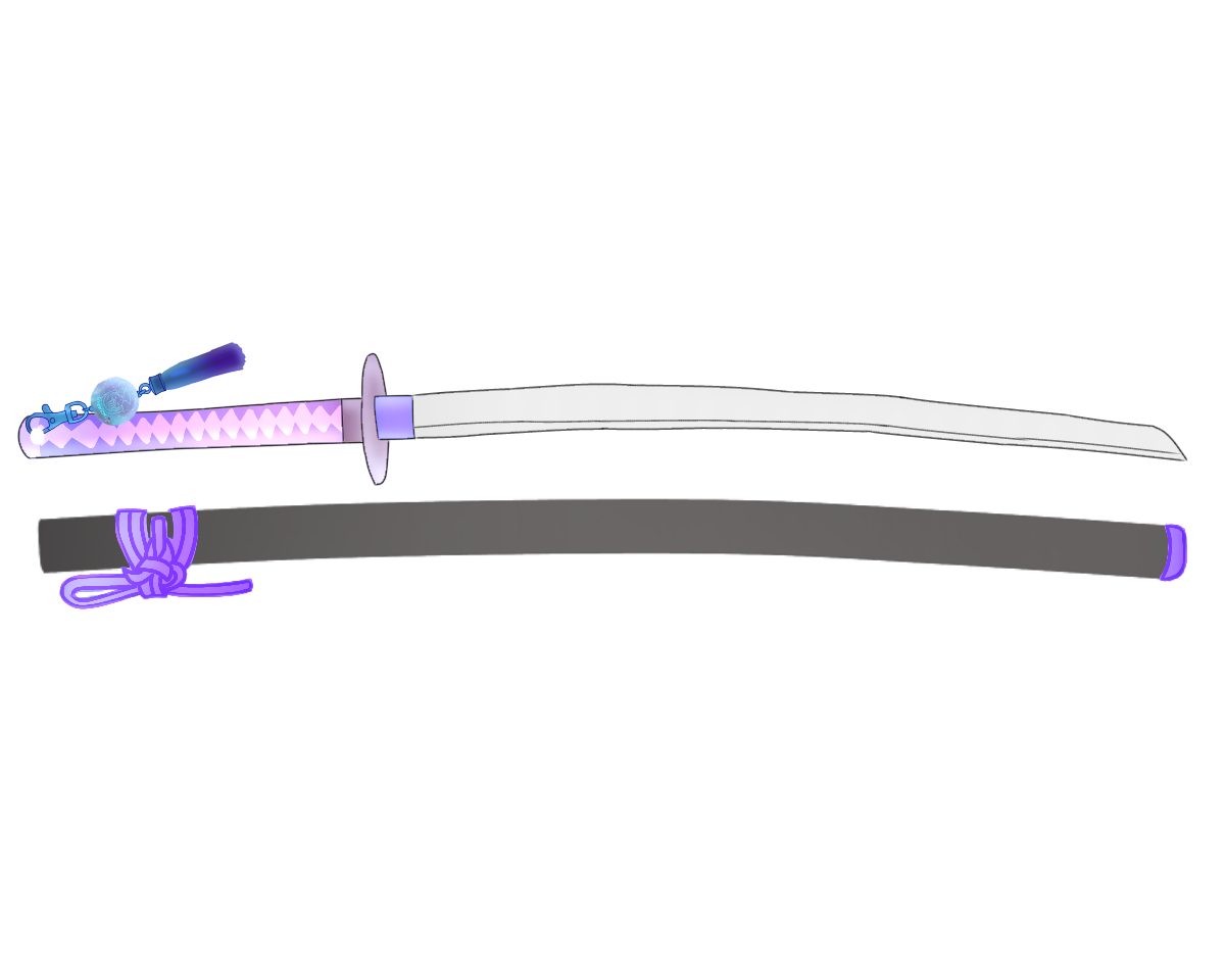 Tachi katana (Aquarius) - ibisPaint