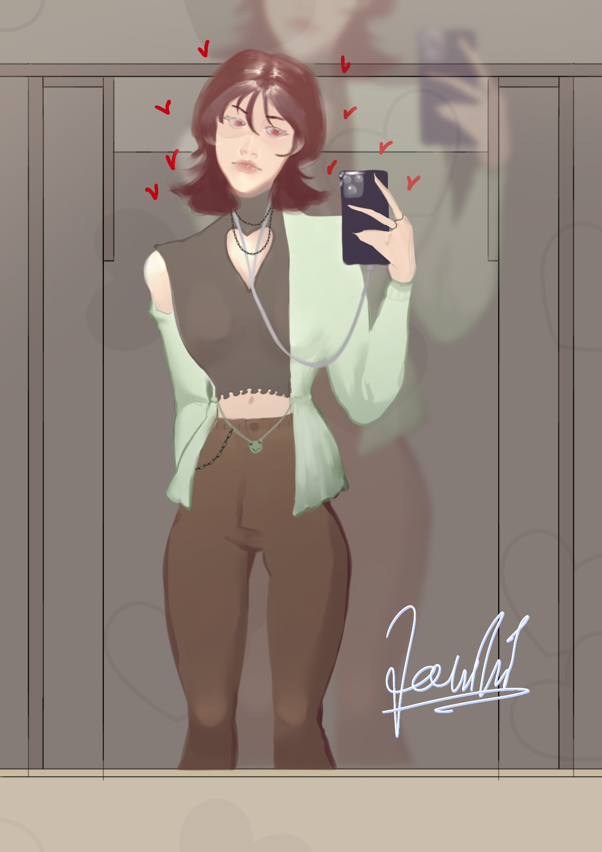 checking the fit - ibisPaint