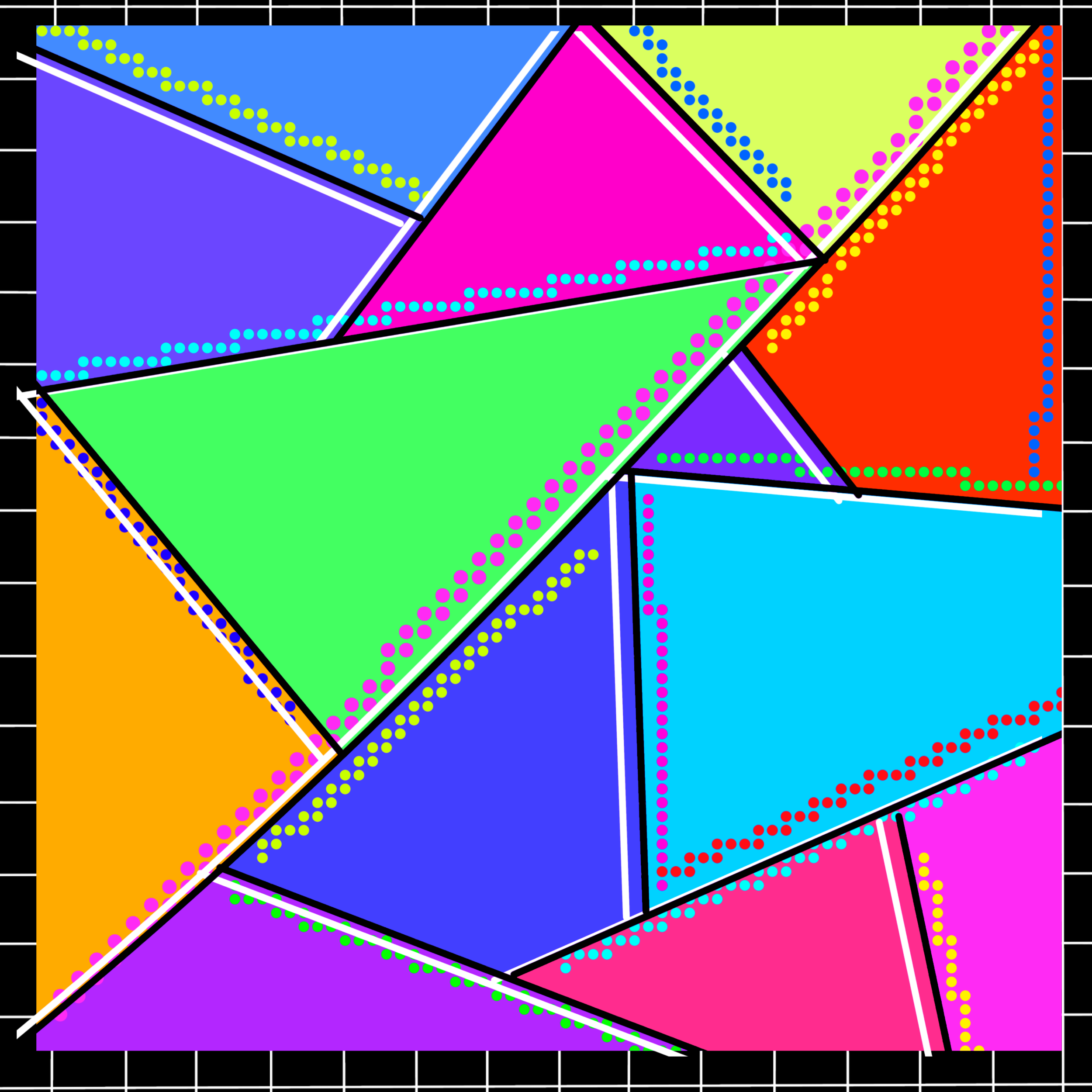 geometric retro pop 2 - ibisPaint