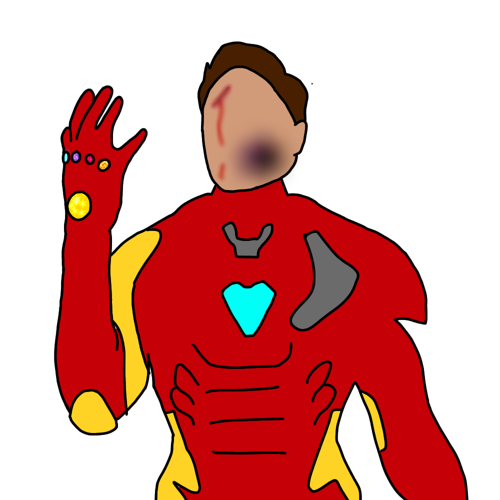 Iron man. RIP - ibisPaint