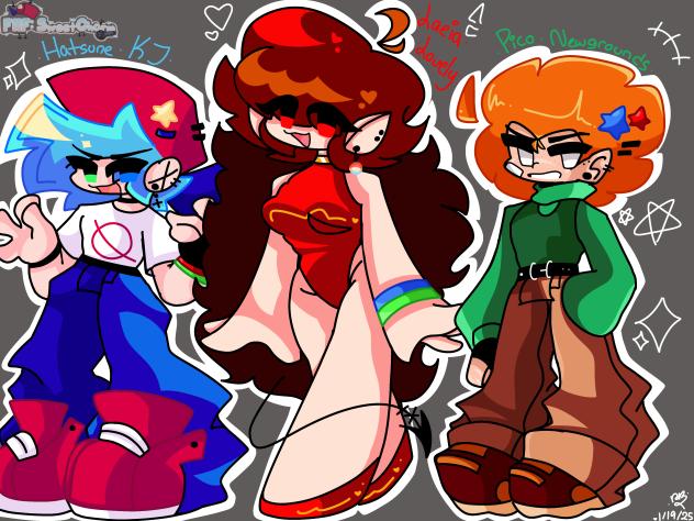 •SweetCharm - Wholesome Trio• - ibisPaint