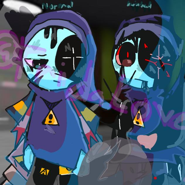 Dandys world but danger au by frida. - ibisPaint