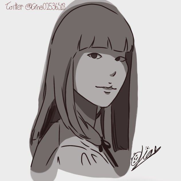 Girl From Nowhere - ibisPaint