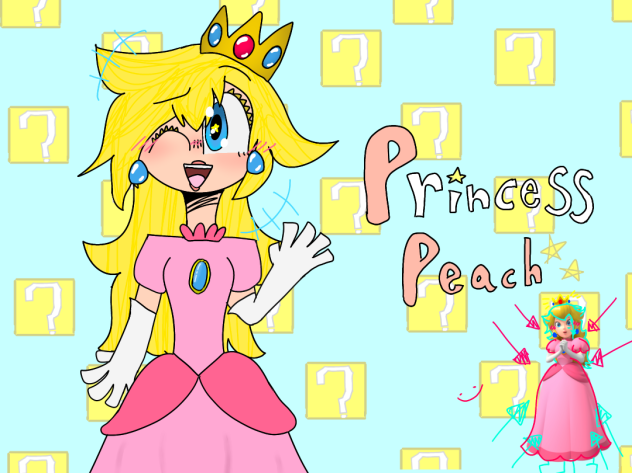 Princess Peach - ibisPaint