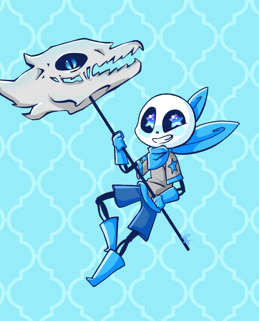 Blueberry- Underswap - ibisPaint