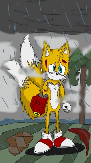 Tails (Sonic.exe The Disaster) - ibisPaint