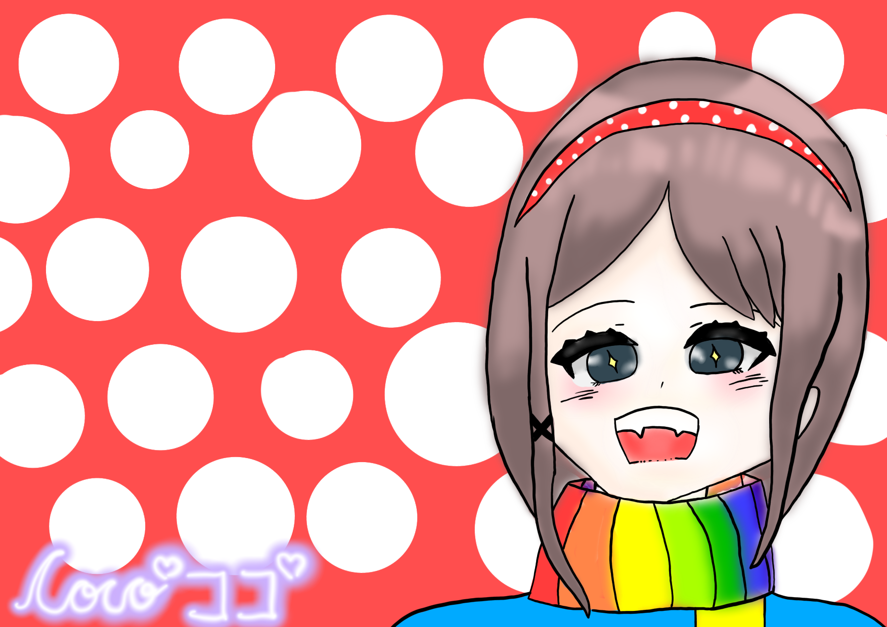 NYC Mushroom girl - ibisPaint