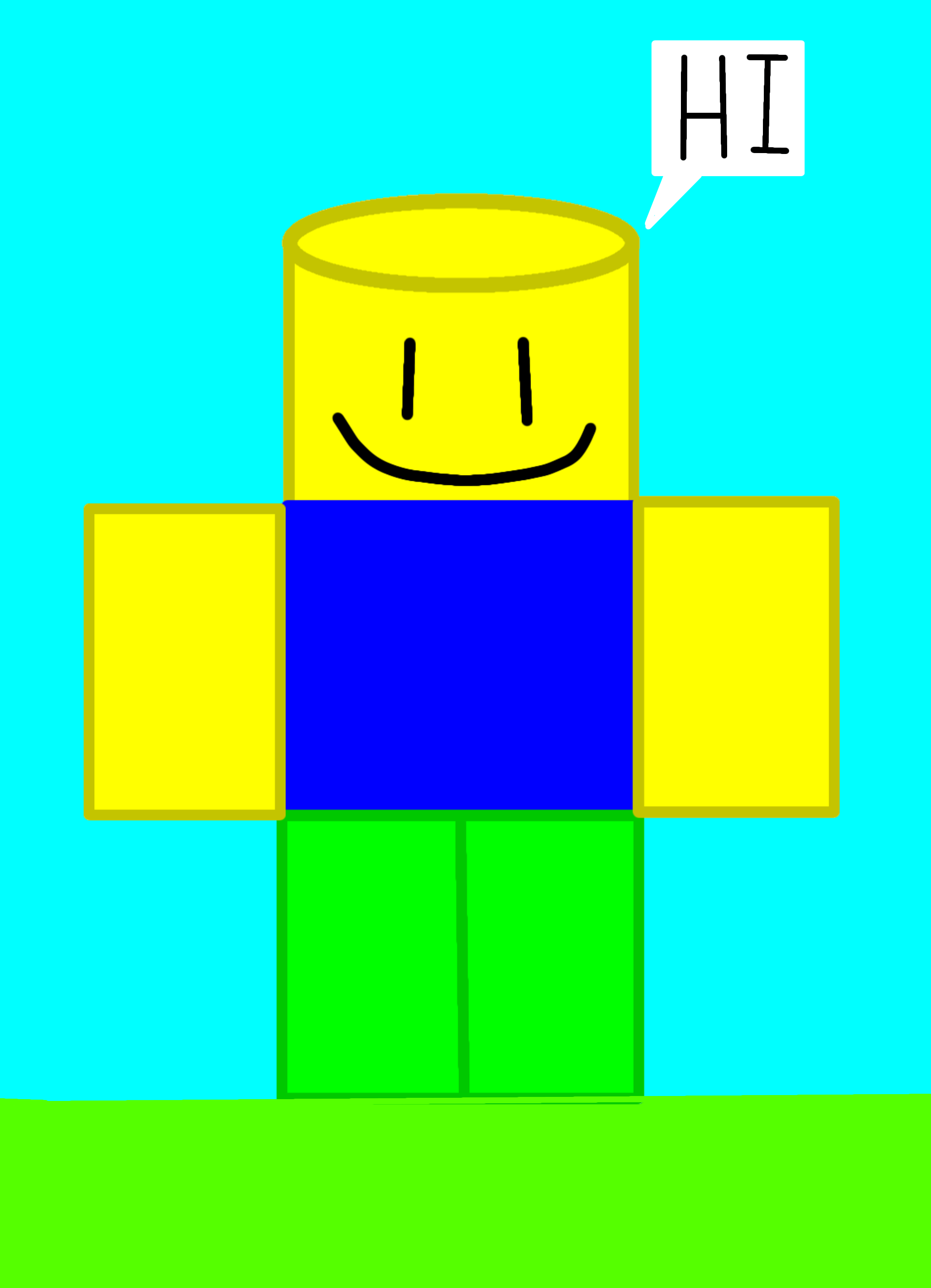 The Roblox Noob - ibisPaint