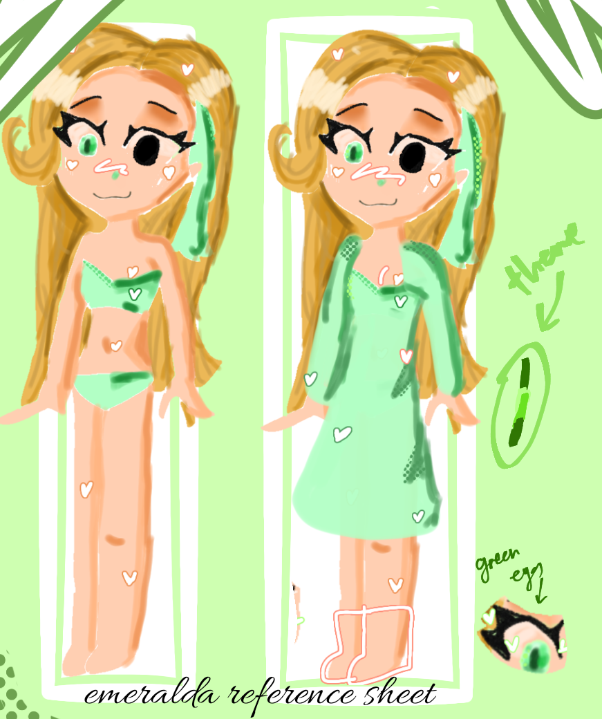 💎EMERALDA REFERENCE SHEET💎 - ibisPaint
