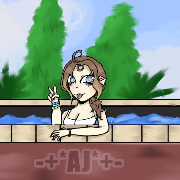 Pool party!!^^ - ibisPaint