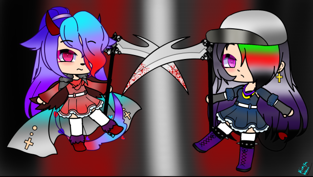 Grim reaper sisters - ibisPaint