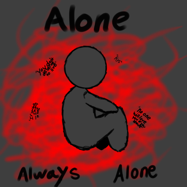 Always Alone... - ibisPaint