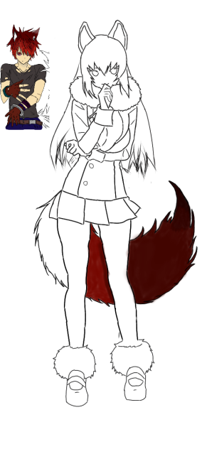 gender bend of my oc Kota - ibisPaint