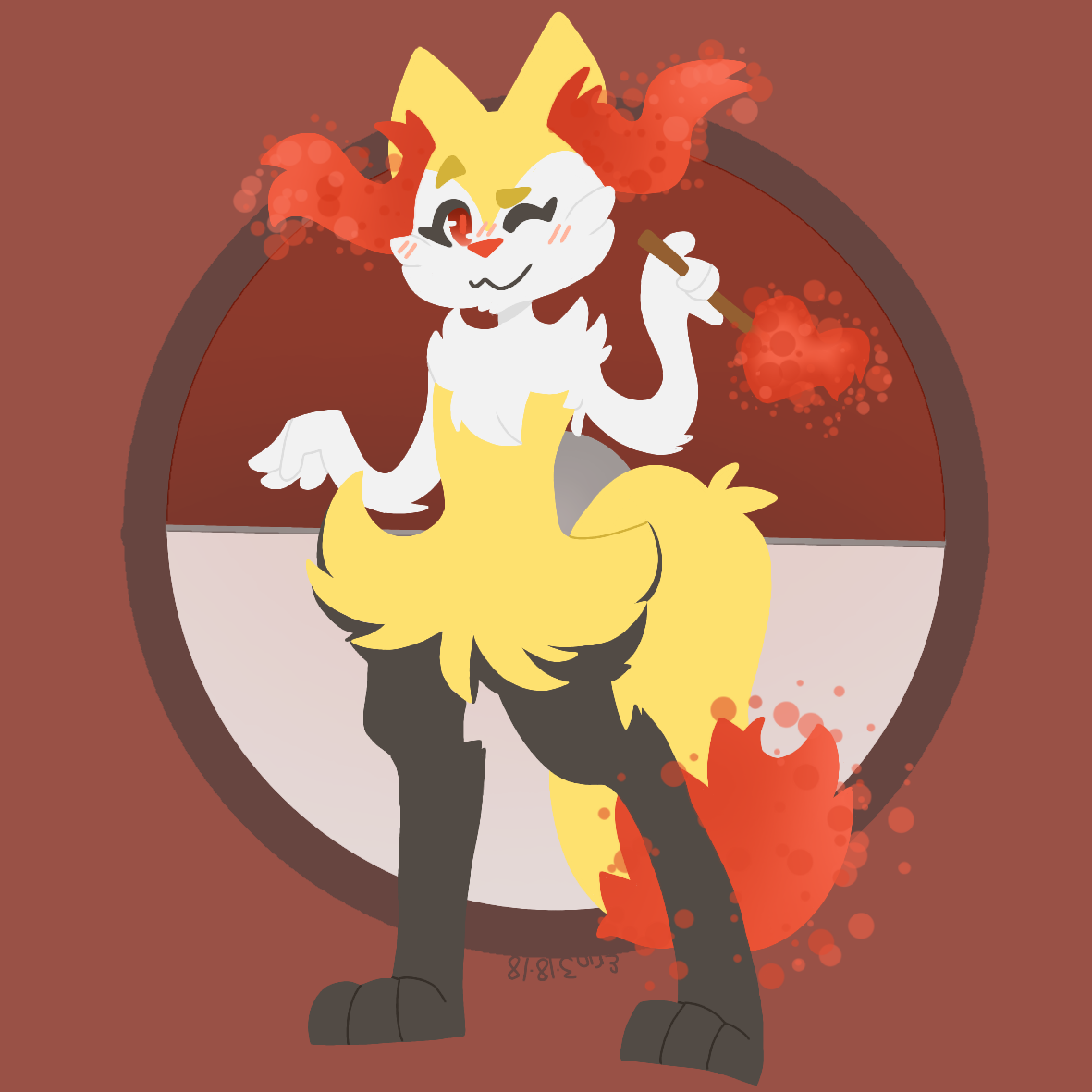 fire foxxo - ibisPaint