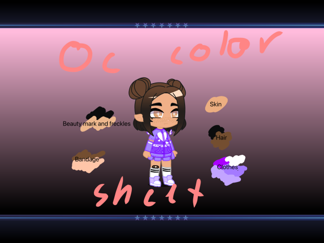 Reck of my Oc color sheet - ibisPaint
