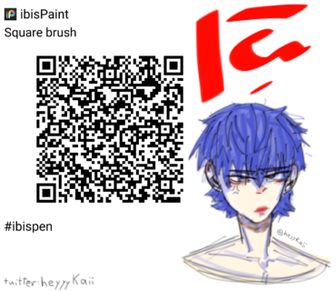 Square brush! - ibisPaint