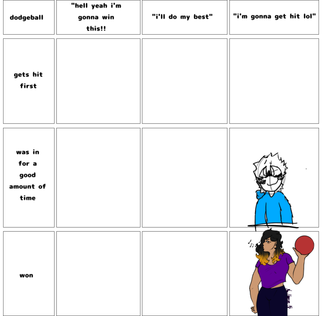 Dodgeball Collaboration - ibisPaint