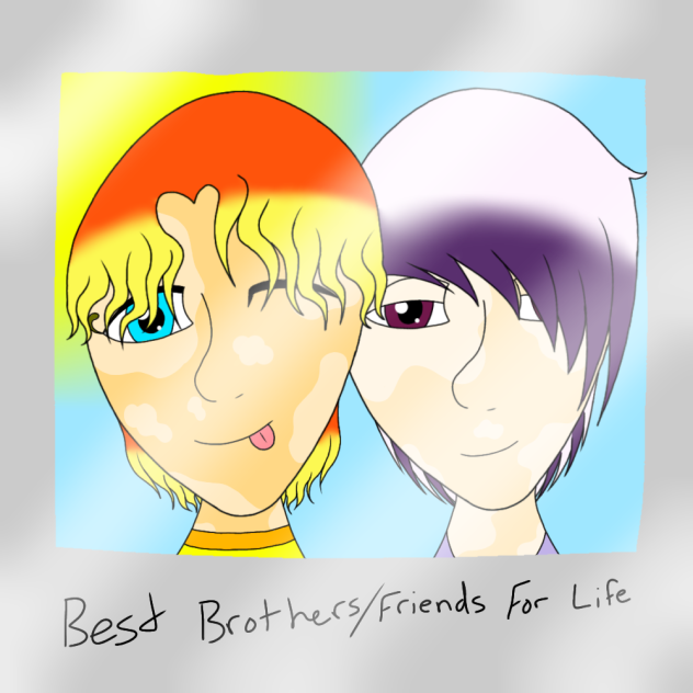 Sun and Moon as humans - ibisPaint