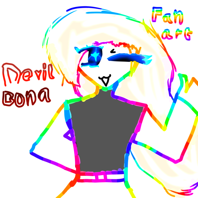 Art done for devil bona fan art - ibisPaint