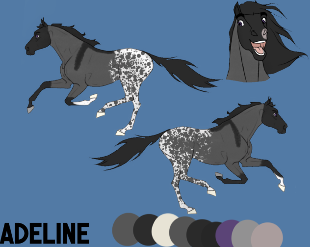 Adeline - Reference Sheet - ibisPaint