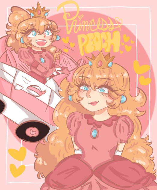 💛princess peach💛🌟 - ibisPaint