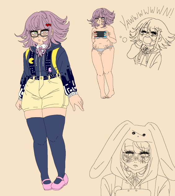 Chiaki Nanami Redesign - ibisPaint
